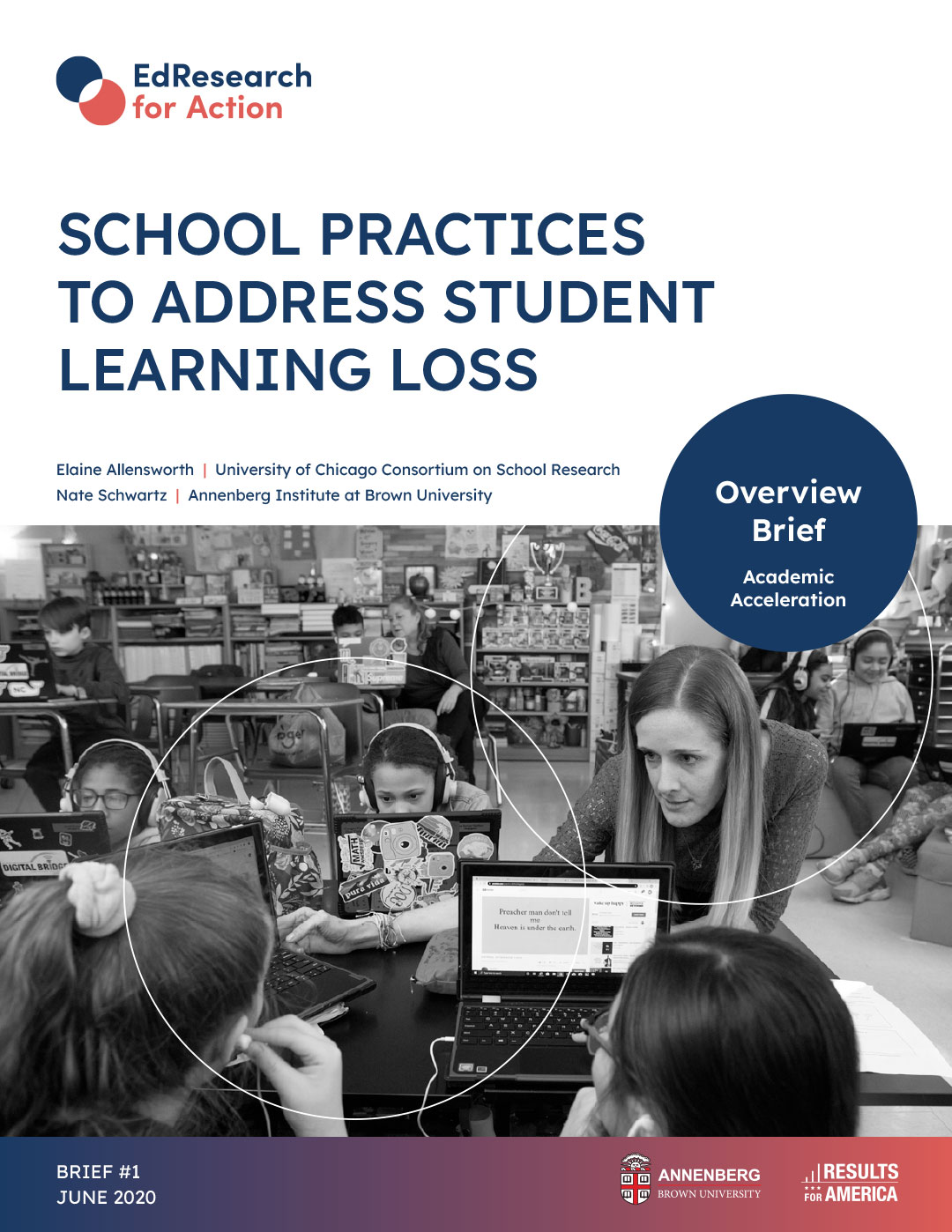 School Practices to Address Student Learning Loss - EdResearch for Action